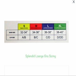 Splendid | Intimates & Sleepwear | Splendid 22 Nwot Seamless Lounge Bra ...